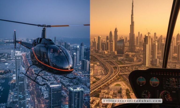 Experience Dubai from Above: Evening & Sunset Helicopter Tours ...